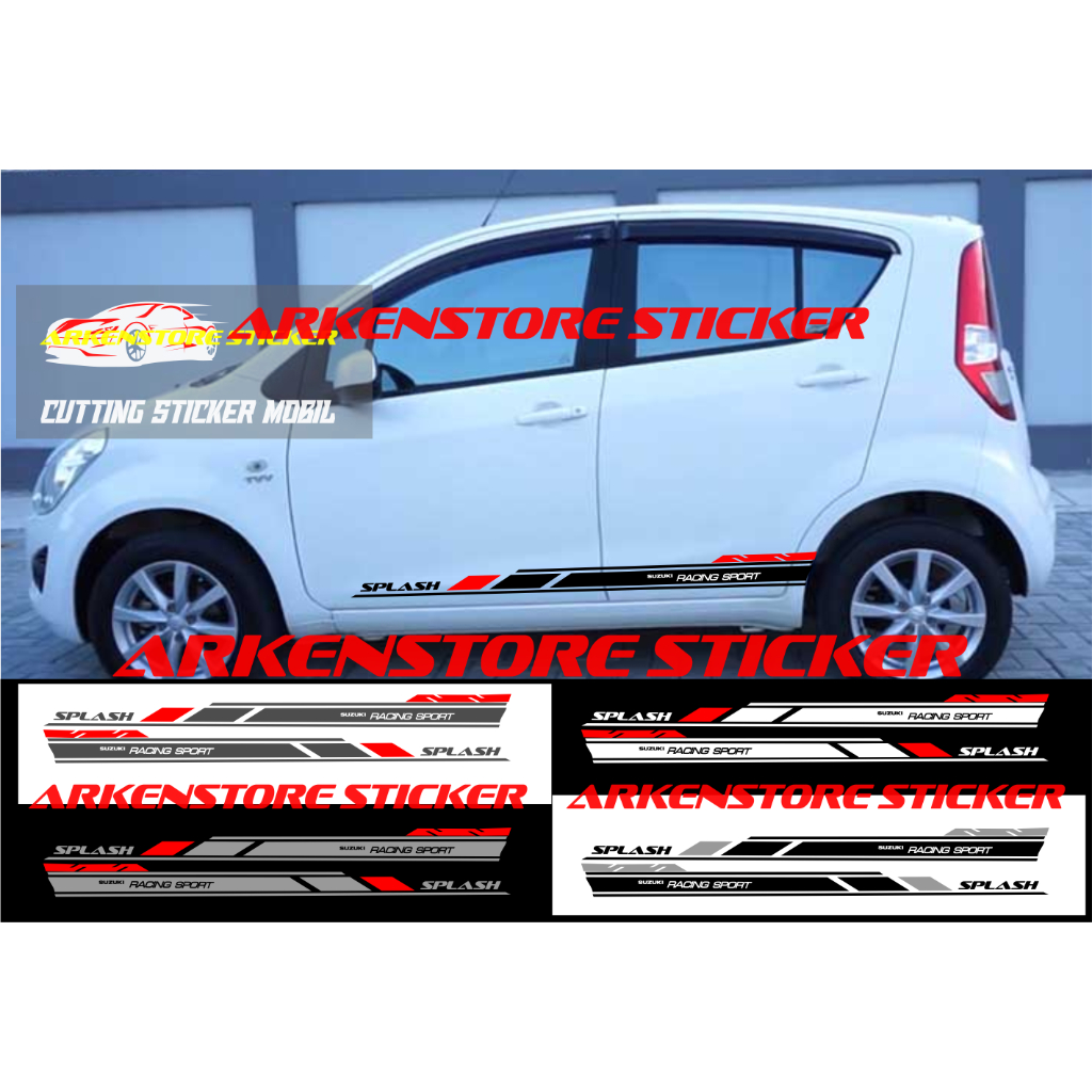 Jual Sticker suzuki splash sticker stiker mobil splash sticker list ...