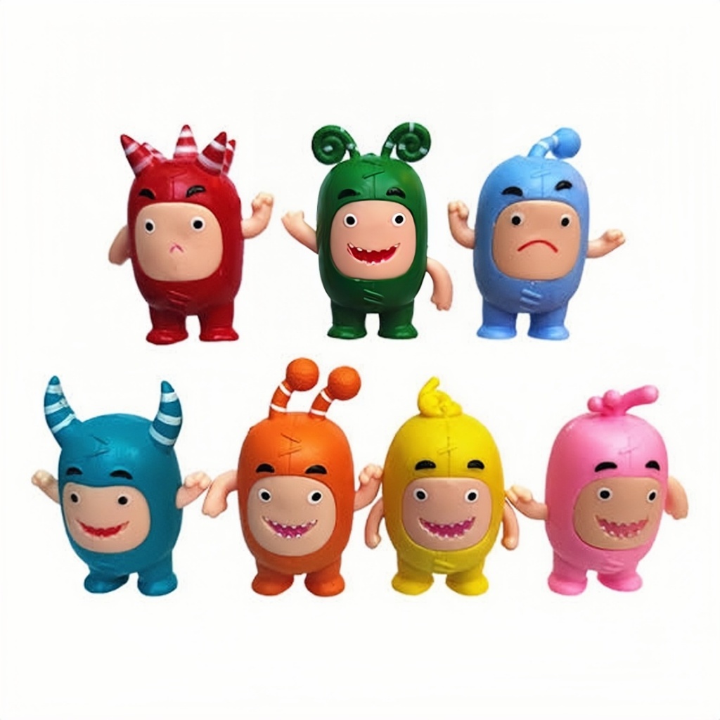 Jual R&M TOYS Mainan Anak Figure Oddbods/ Topper Cake Kue/ Mainan ...