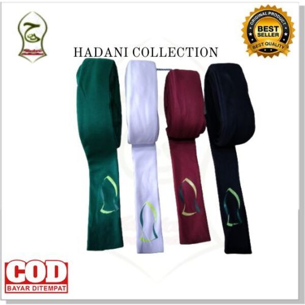 Jual Sorban Imamah Putih logo 2M / Imamah putih LOGO 2M / Imamah Rida ...