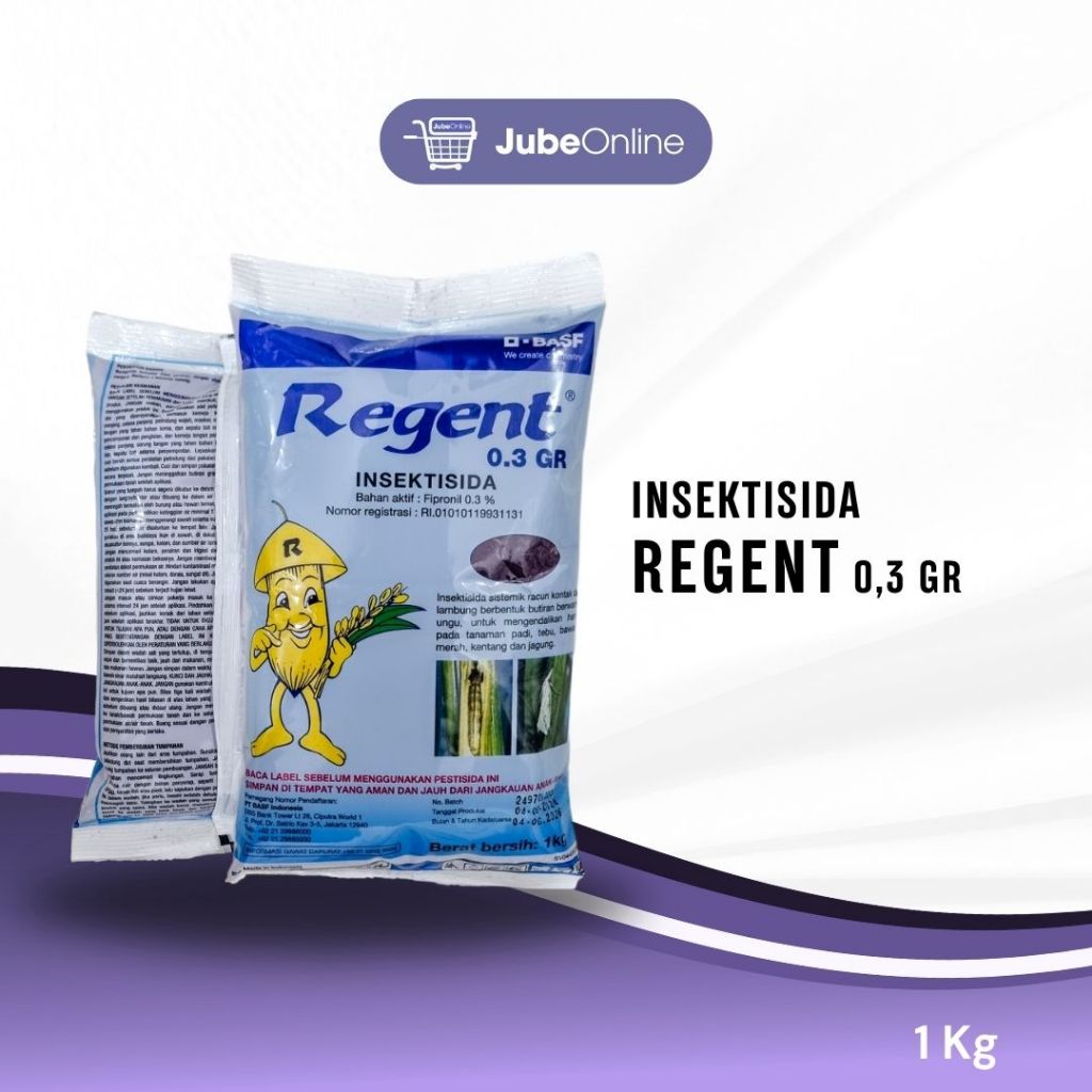 Jual Regent 0,3 Gr Insektisida Tabur 1 Kg - Pembasmi Hama Ulat, Wereng ...