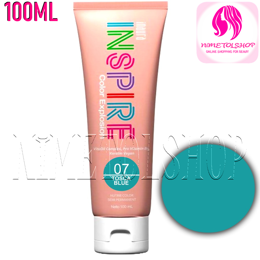 Jual INAURA Inspire Hair Color Explosion 100ml Cat Warna Rambut Keratin ...