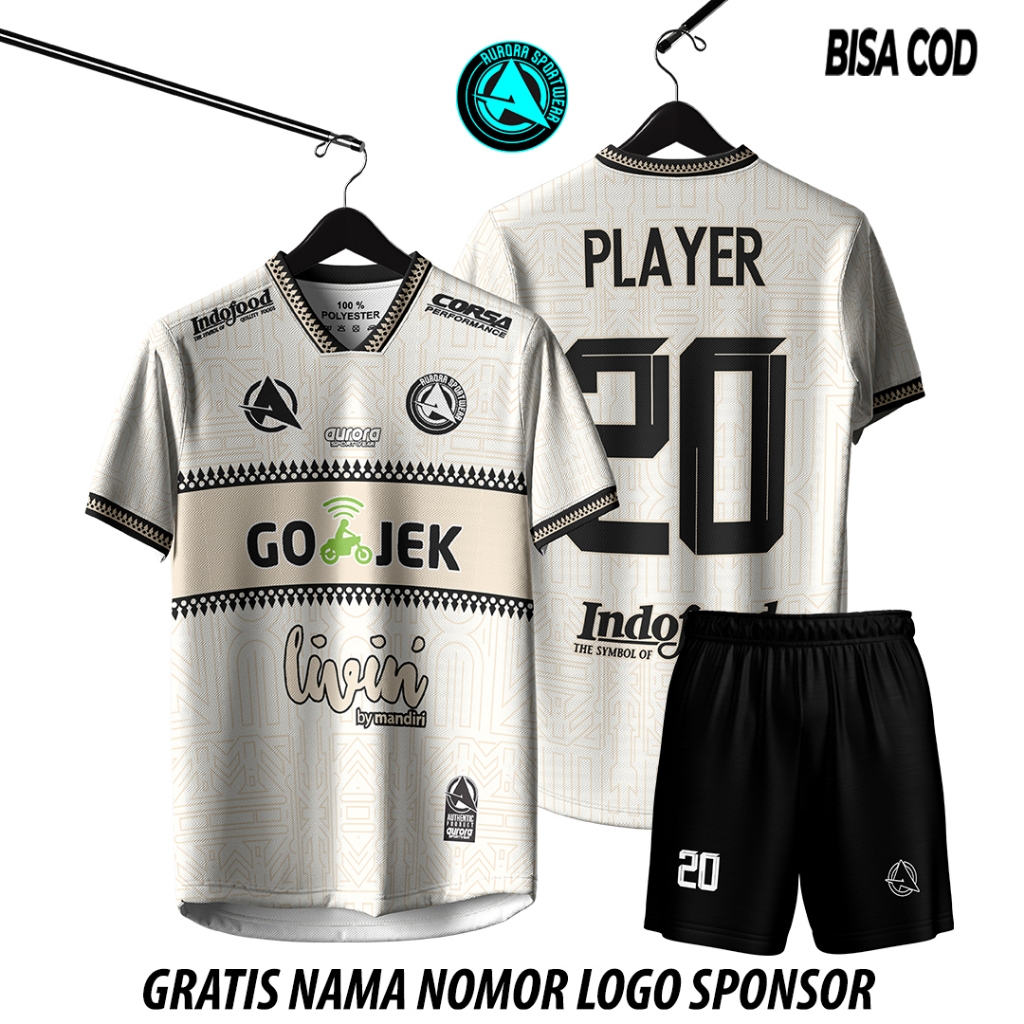 Jual Jersey Baju Futsal Bola Voly Printing - Nama, No Punggung, Sponsor ...