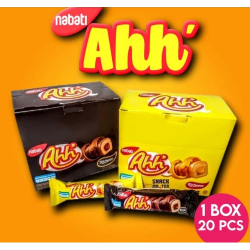 Jual Snack Nabati Ahh isi 20bks-20g | Shopee Indonesia