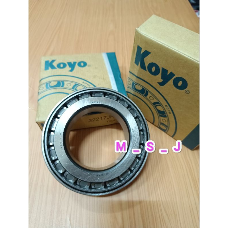 Jual Bearing 32217JR Koyo 32217 jr Bearing Roda Belakang Dalam Fuso ...