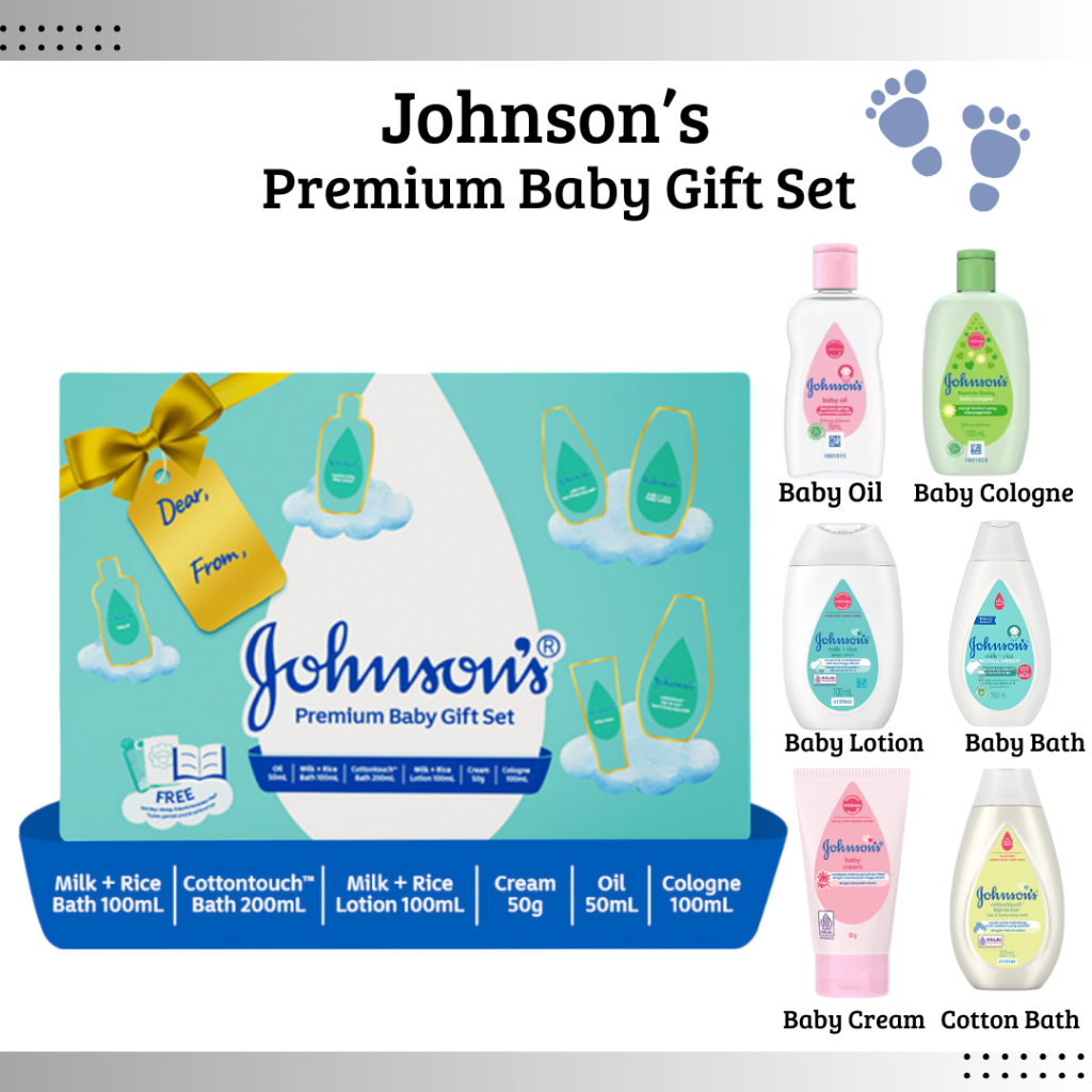 Jual Johnson Premium Baby Gift Set | Shopee Indonesia