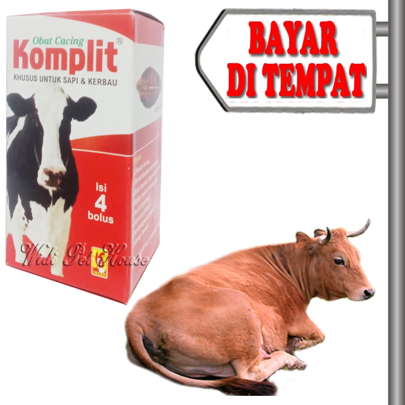 Jual Obat Cacing Kerbau Sapi Basmi Cacingan Komplit Hewan Ternak ...