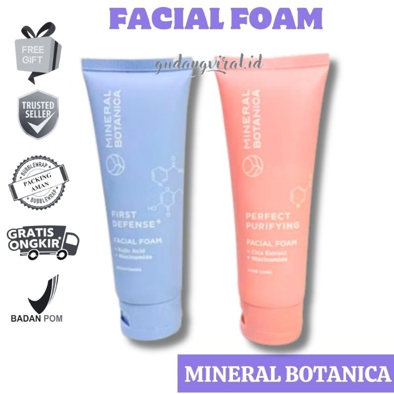 Jual GV MINERAL BOTANICA PERFECTPURIFYING FACIAL FOAM 100G MINERAL ...