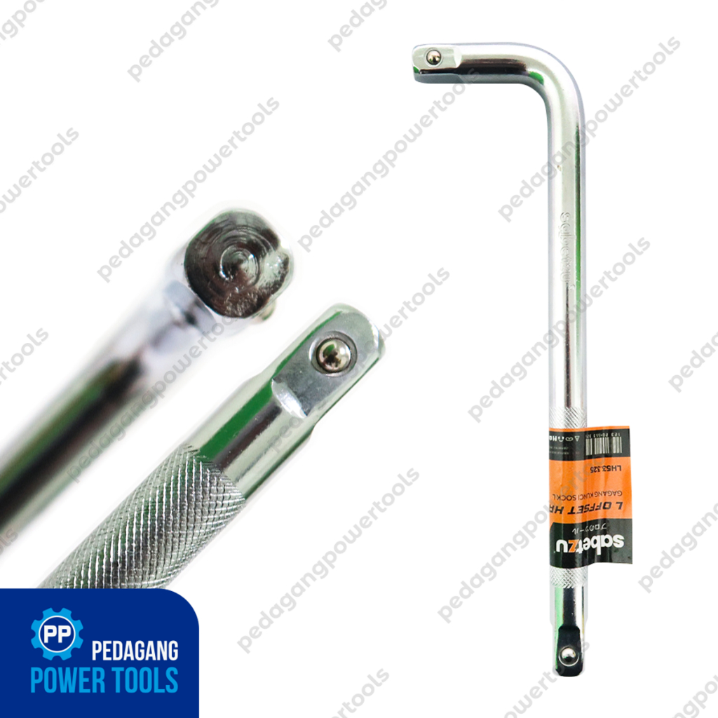 Jual SABETZU LH53.325 Gagang Sok L 1/2" x 10" Offset Handle Stang Kunci ...