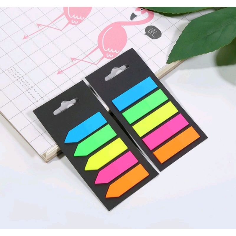 Jual Sticky Note Pembatas Buku Halaman Index Mark | Shopee Indonesia