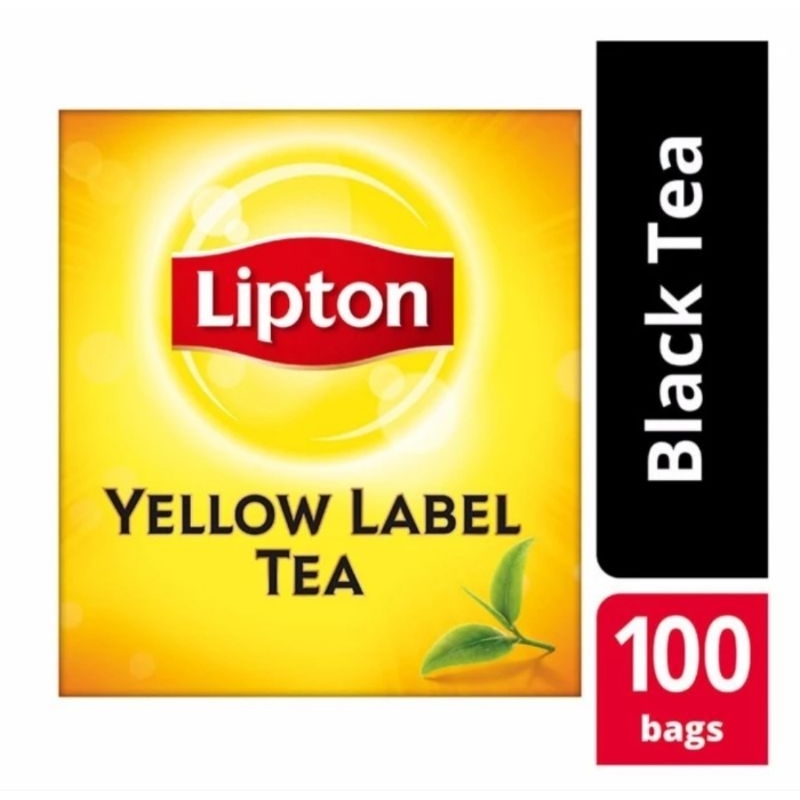 Jual Lipton Yellow Label Tea Non Enveloped (100 TeaBags) | Shopee Indonesia