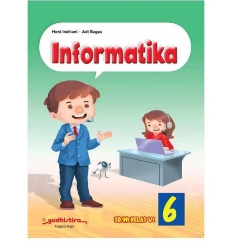 Jual Informatika Kelas 6 SD Penerbit Yudistira Kurikulum Merdeka ...