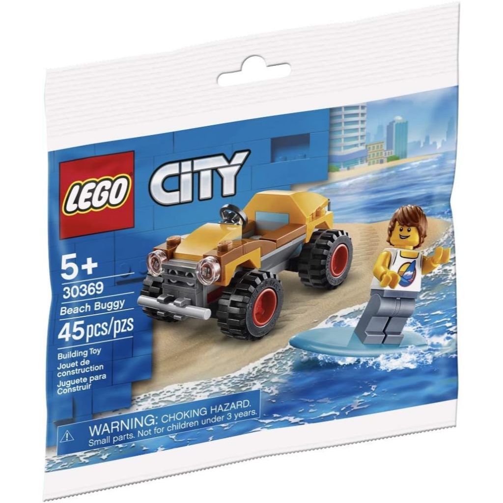Jual Lego Polybag City 30369 Beach Buggy Balok Susun Anak | Shopee ...