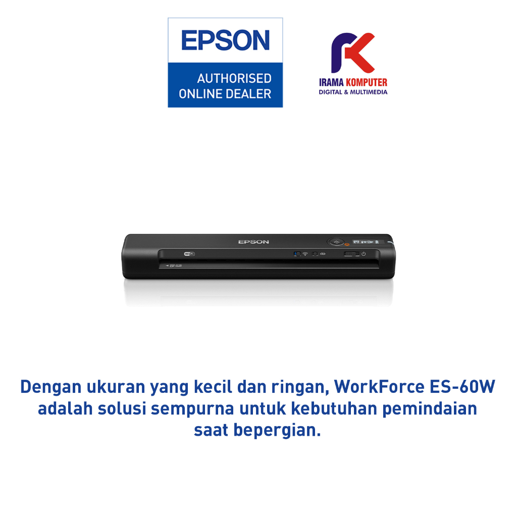 Jual SCANNER EPSON ES-60W EPSON ES60W ES 60 W ES 60W ES60 WIFI F4 LEGAL ...