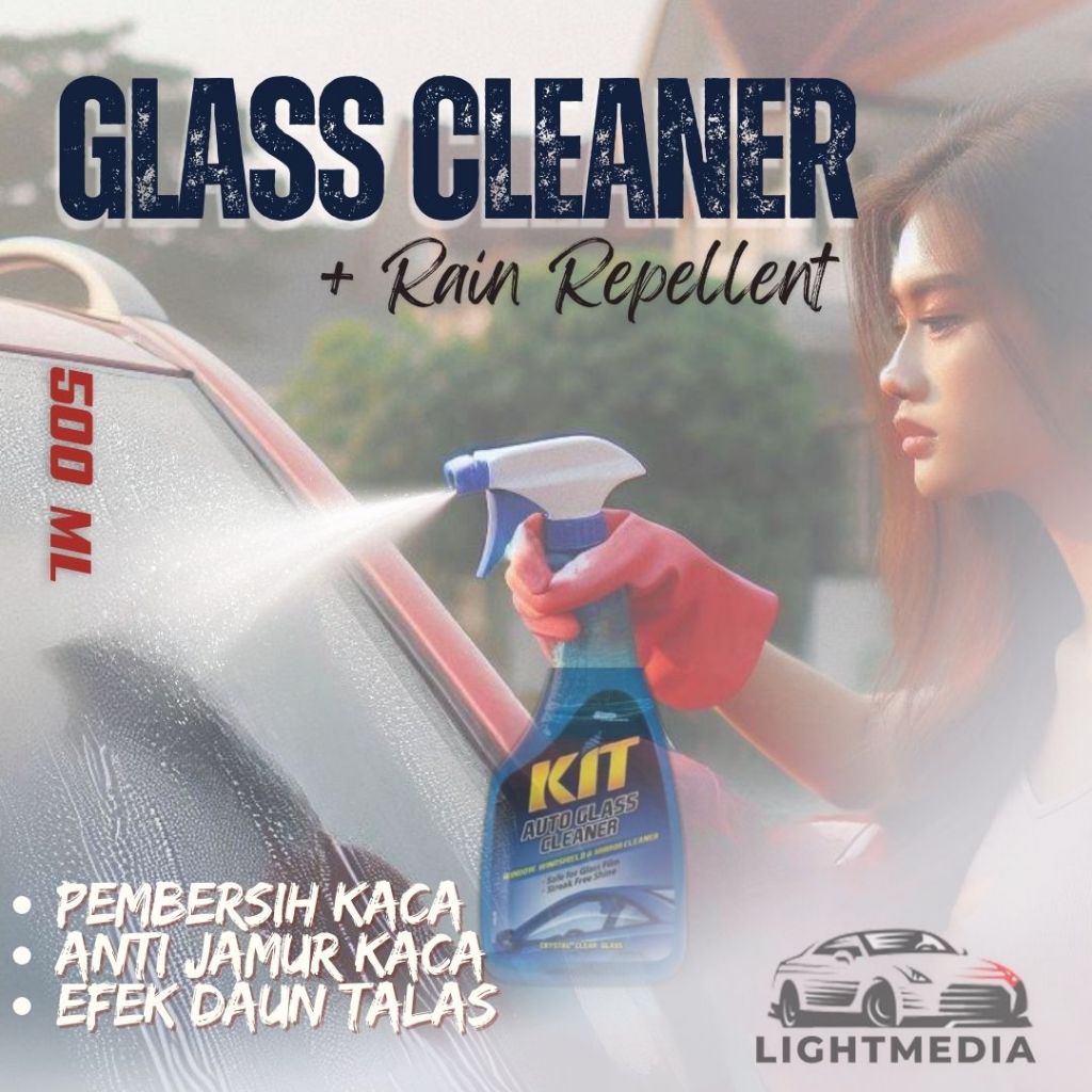 Jual KIT Glass Cleaner Rain Repellent 500ml | Shopee Indonesia