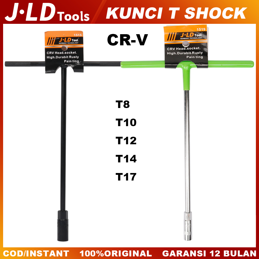 Jual JLD Kunci shock T 8 10 12 14 17MM kunci sok T MURAH Kunci Socket HEX Alat Kunci Pas Soket ...