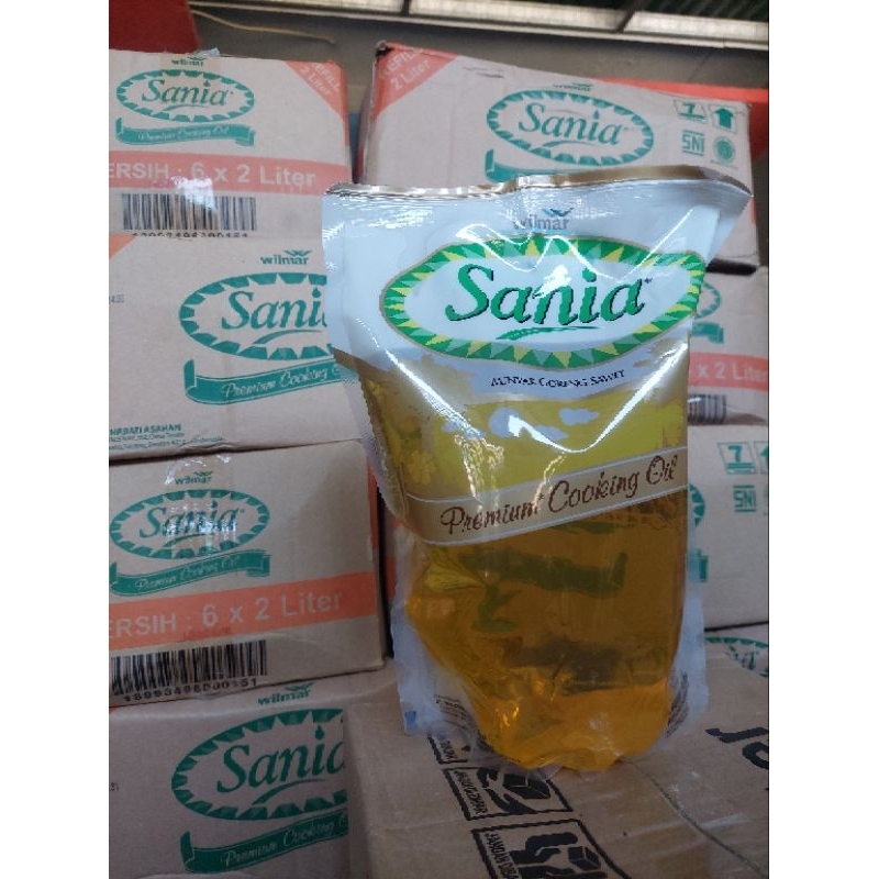 Jual MINYAK GORENG SANIA 2 LITER | Shopee Indonesia