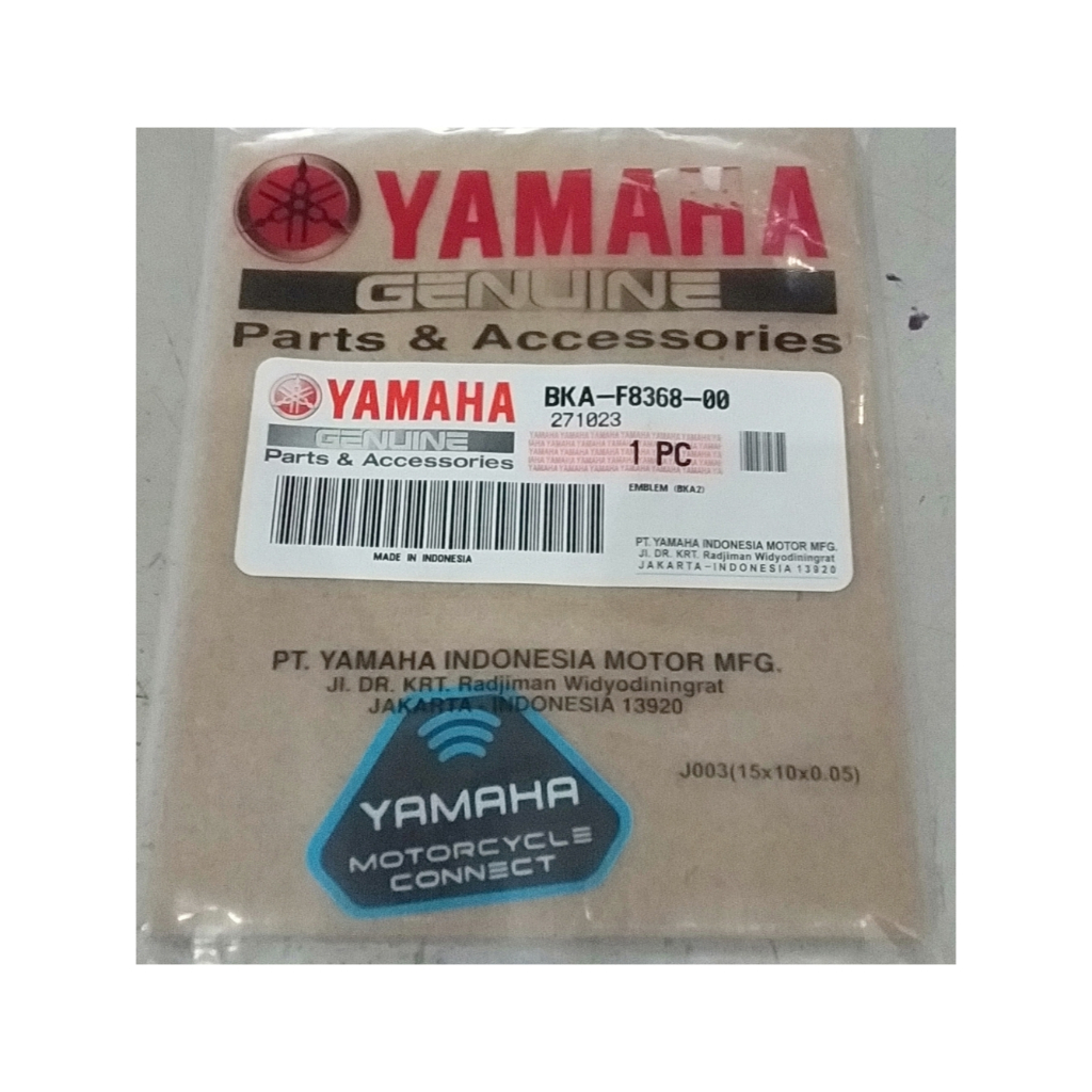 Jual EMBLEM / STIKER Y CONNECT / EMBLEM YAMAHA MOTORCYCLE CONNECT - ALL ...