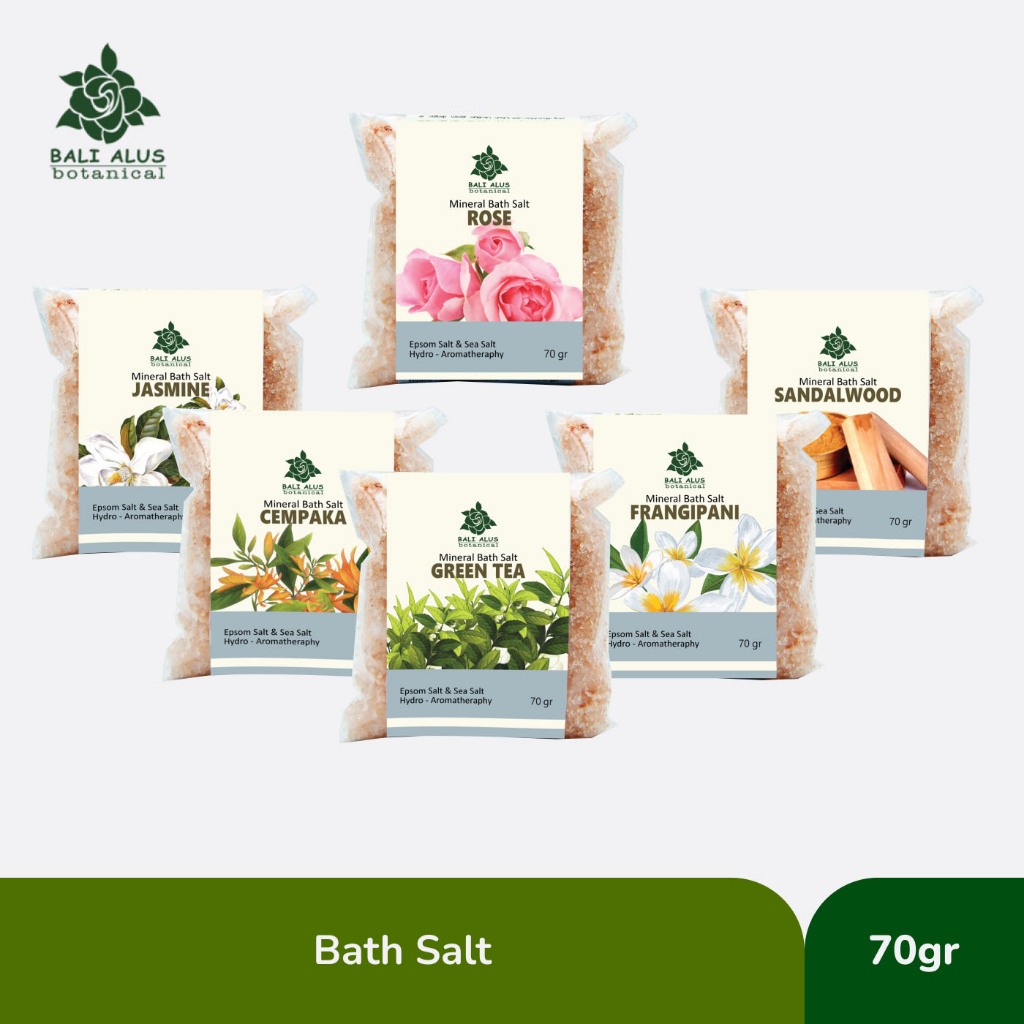 Jual Bali Alus Bath Salt Mineral (Garam Mandi) 70gr | Shopee Indonesia