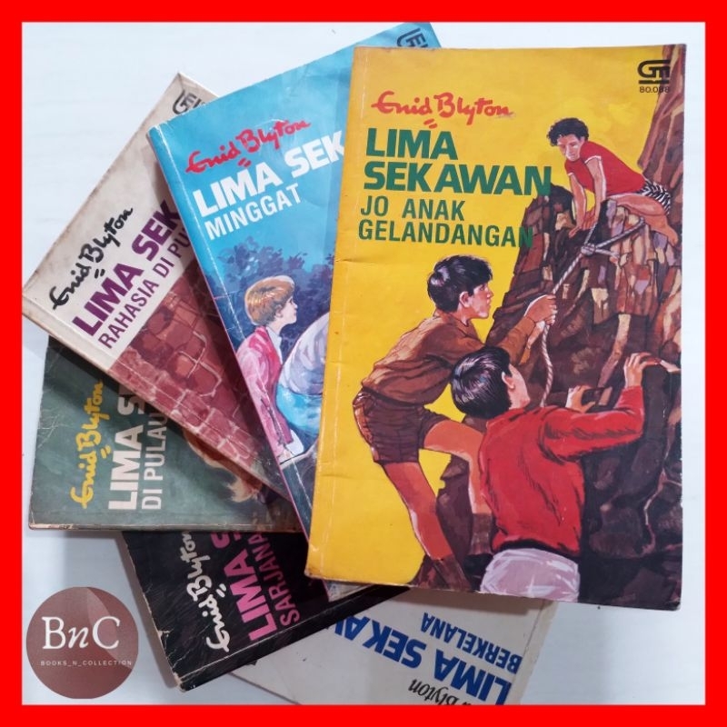 Jual Novel Lima Sekawan Enid Blyton bekas | Shopee Indonesia