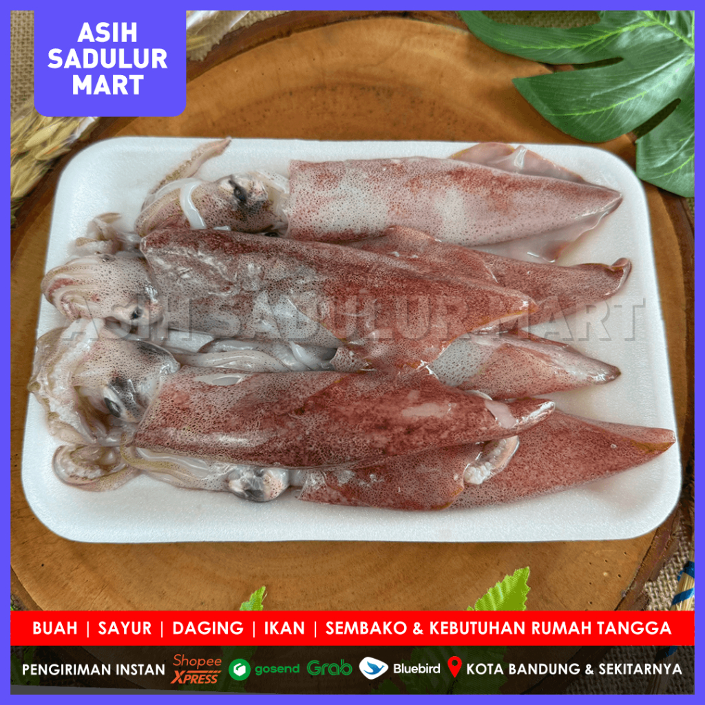 Jual Cumi Fresh (Beku) 500gr Promo Ikan Segar / Seafood Bandung | Asih ...