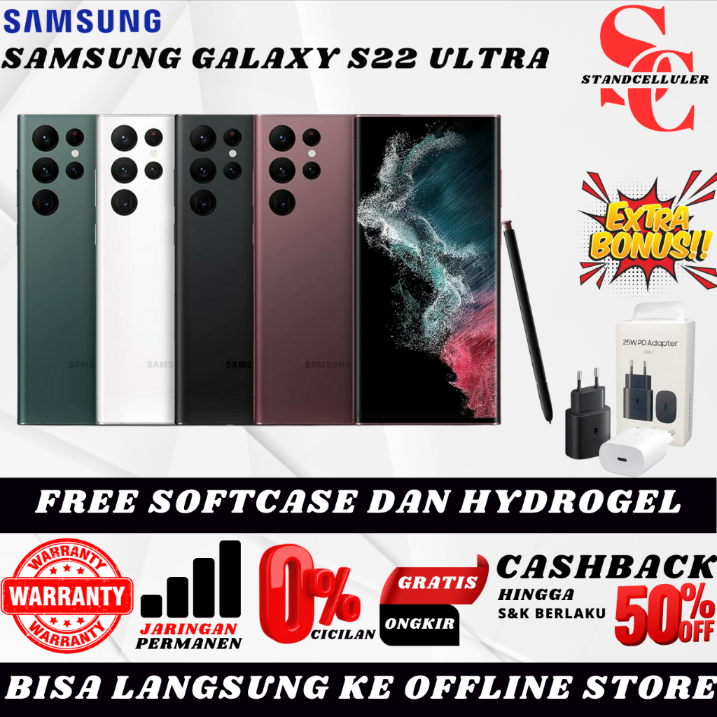 Jual SEIN | Samsung Galaxy S22 Ultra | S22 Plus | S22 512GB 256GB 128GB Second Original Resmi ...