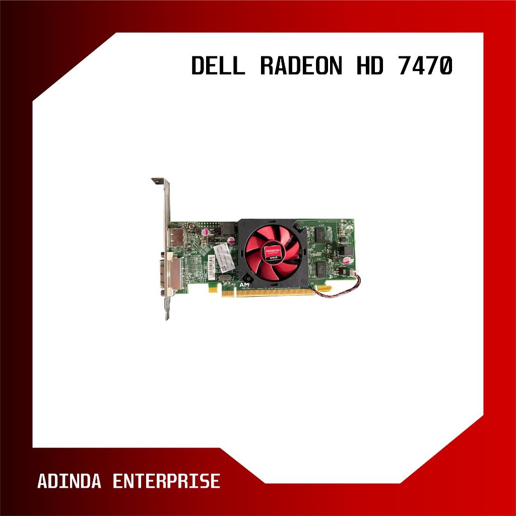 Jual VGA DELL RADEON HD 7470 1GB DDR3 64BIT | Shopee Indonesia