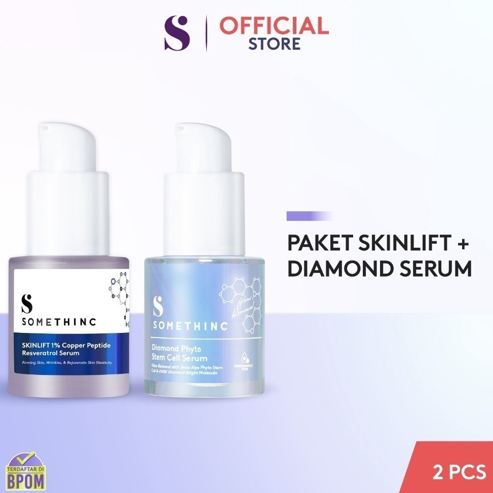 Jual NEW LAUNCH SOMETHINC SKINLIFT 1 Copper Peptide Resveratrol Serum c ...