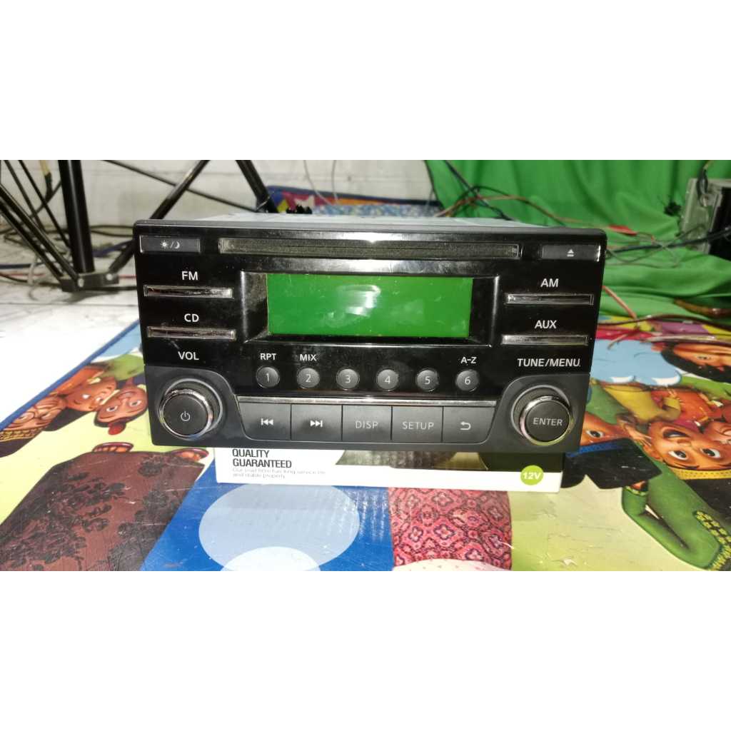 Jual Head Unit Ori Nissan March 2013. Kondisi bekas. CD Error, Lainnya ...