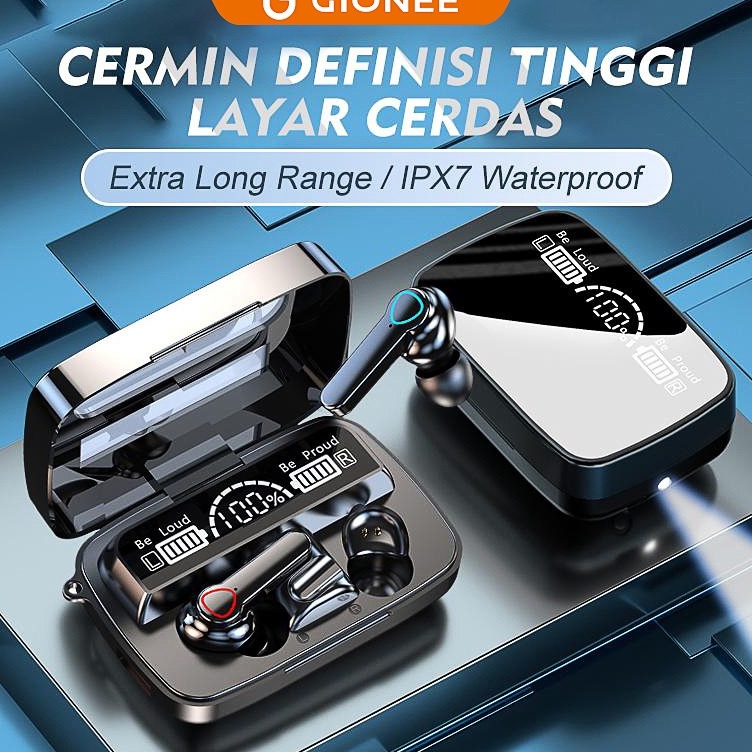 Jual KODE D8I7 Bluetooth earphone TWS powerbank 2 in 1 Headset ...