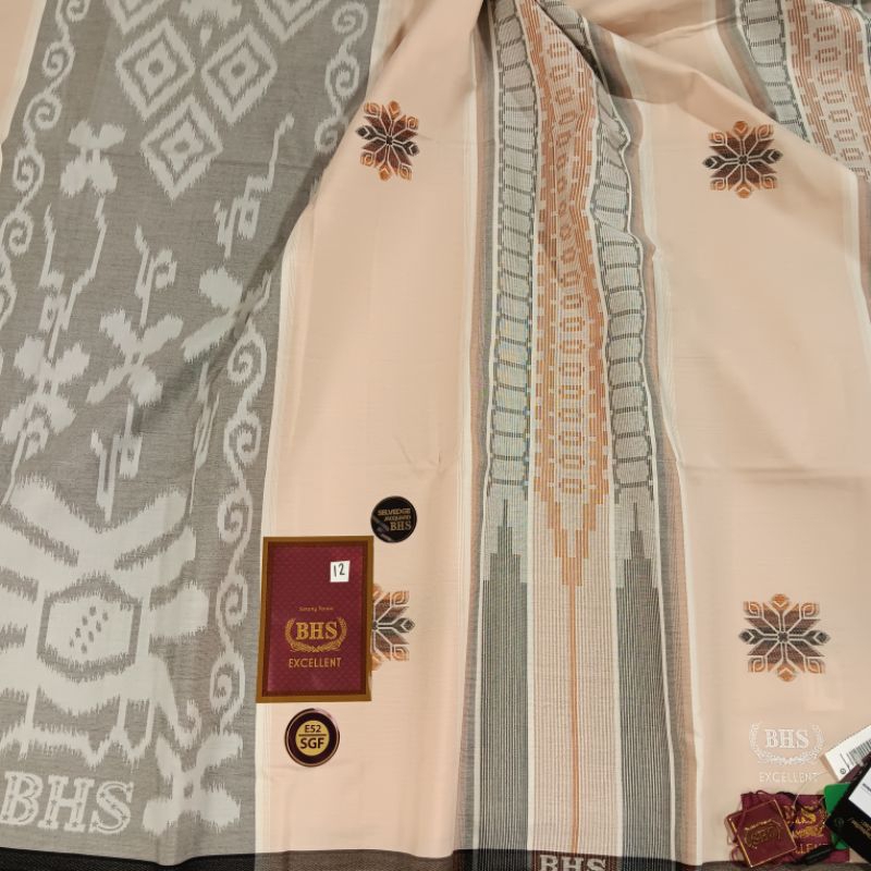 Jual SARUNG BHS EXCELLENT GOLD SELVEDGE E52 SGF 12 SONGKET | Shopee ...