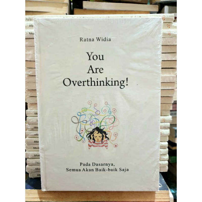 Jual BUKU SELF IMPROVEMENT. you are overthinking! | Shopee Indonesia