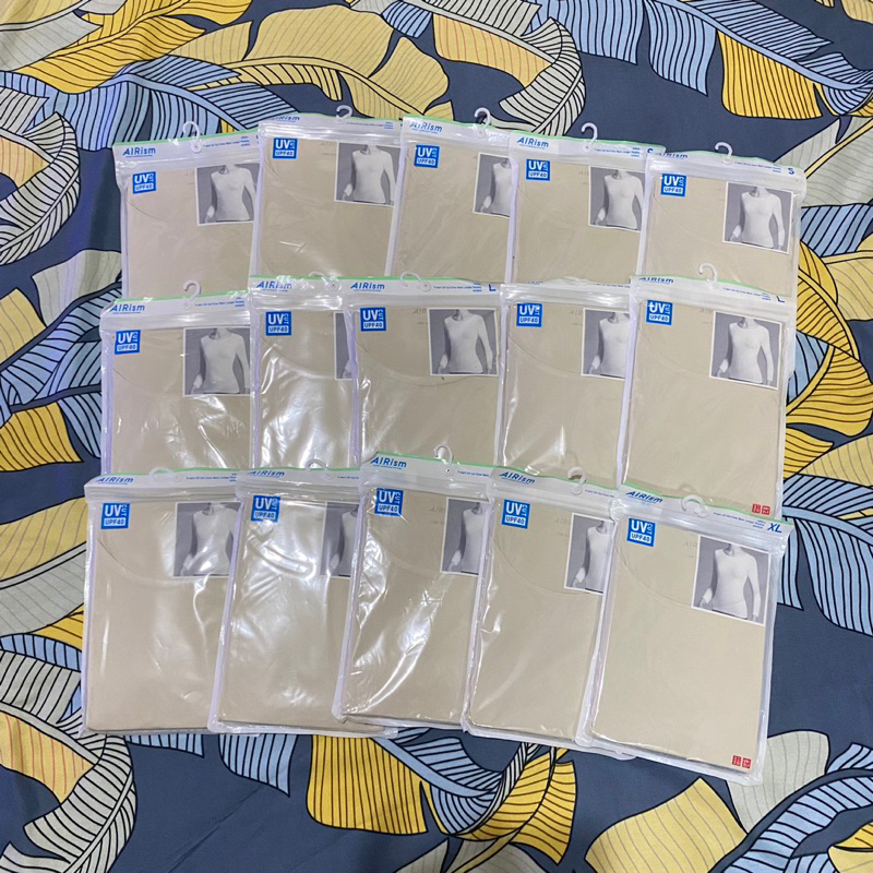 Jual Inner Manset Uniqlo Airism Oval Neck | Shopee Indonesia
