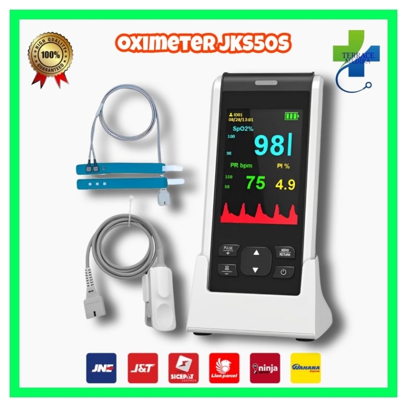 Jual PULSE OXYMETER BABY / PULSE OXIMETER BAYI / OXIMETER JKS50S ...