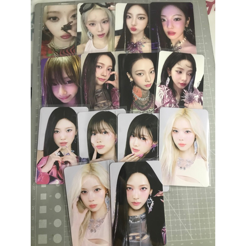 Jual aespa supernova karina giselle winter ningning trading card official photocard | Shopee ...