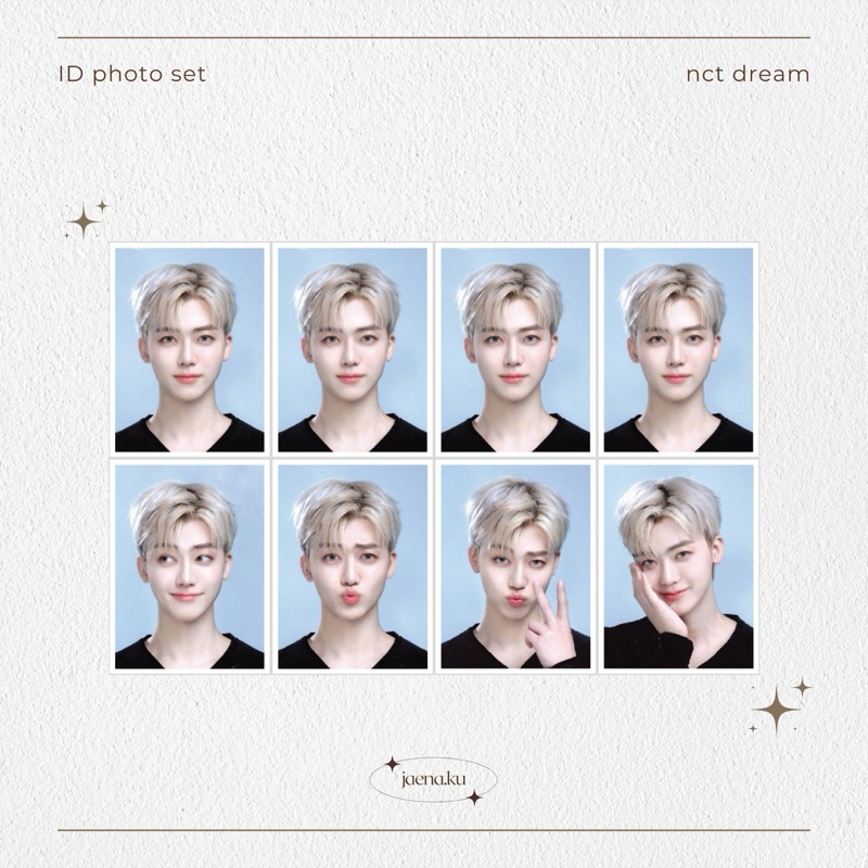 Jual [NCT DREAM] ID PHOTO SET 1 LEMBAR (8foto) MARK RENJUN JENO HAECHAN ...
