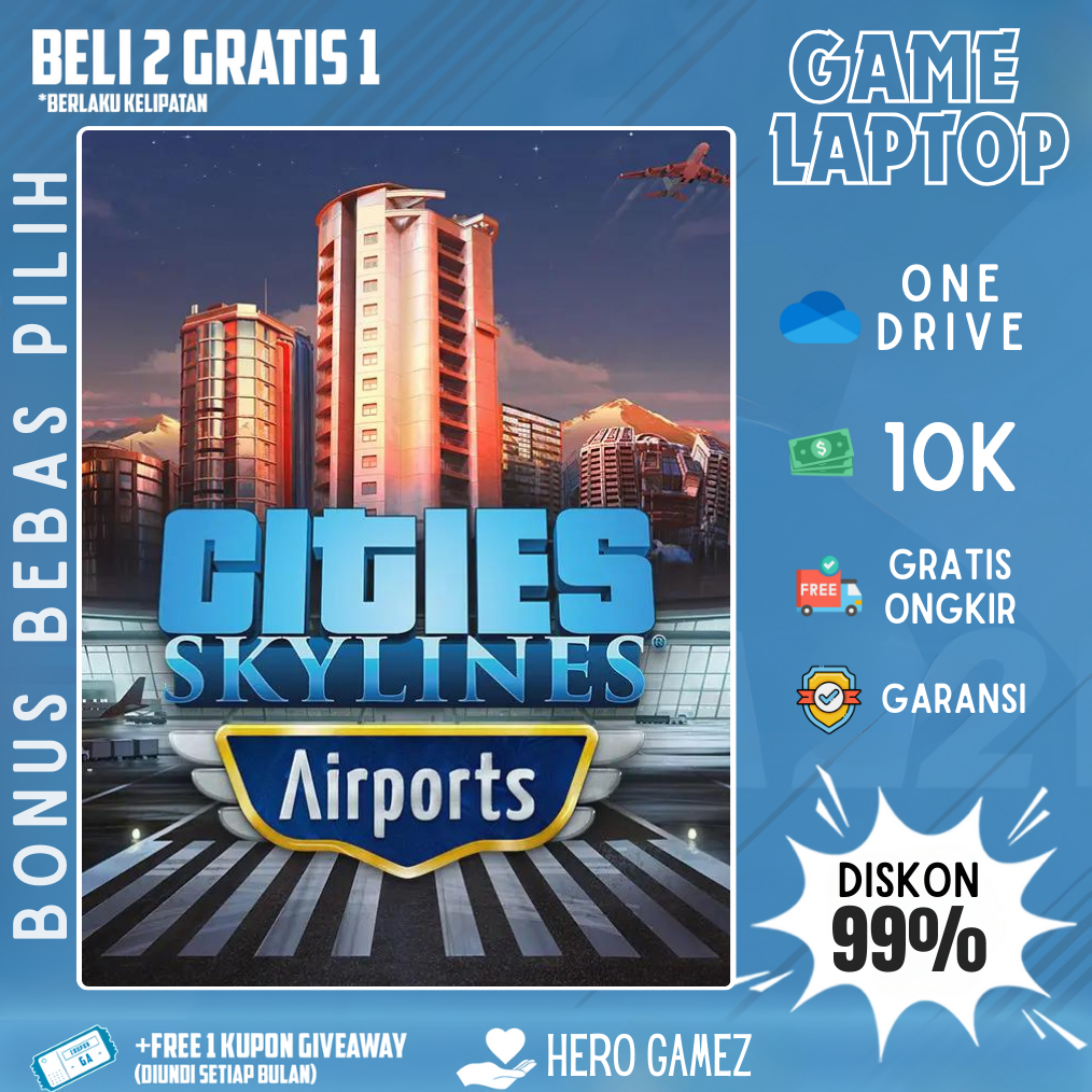 Jual CITIES SKYLINES 1 - LINK DOWNLOAD - GAME PC - GAME LAPTOP - GAME OFFLINE | Shopee Indonesia