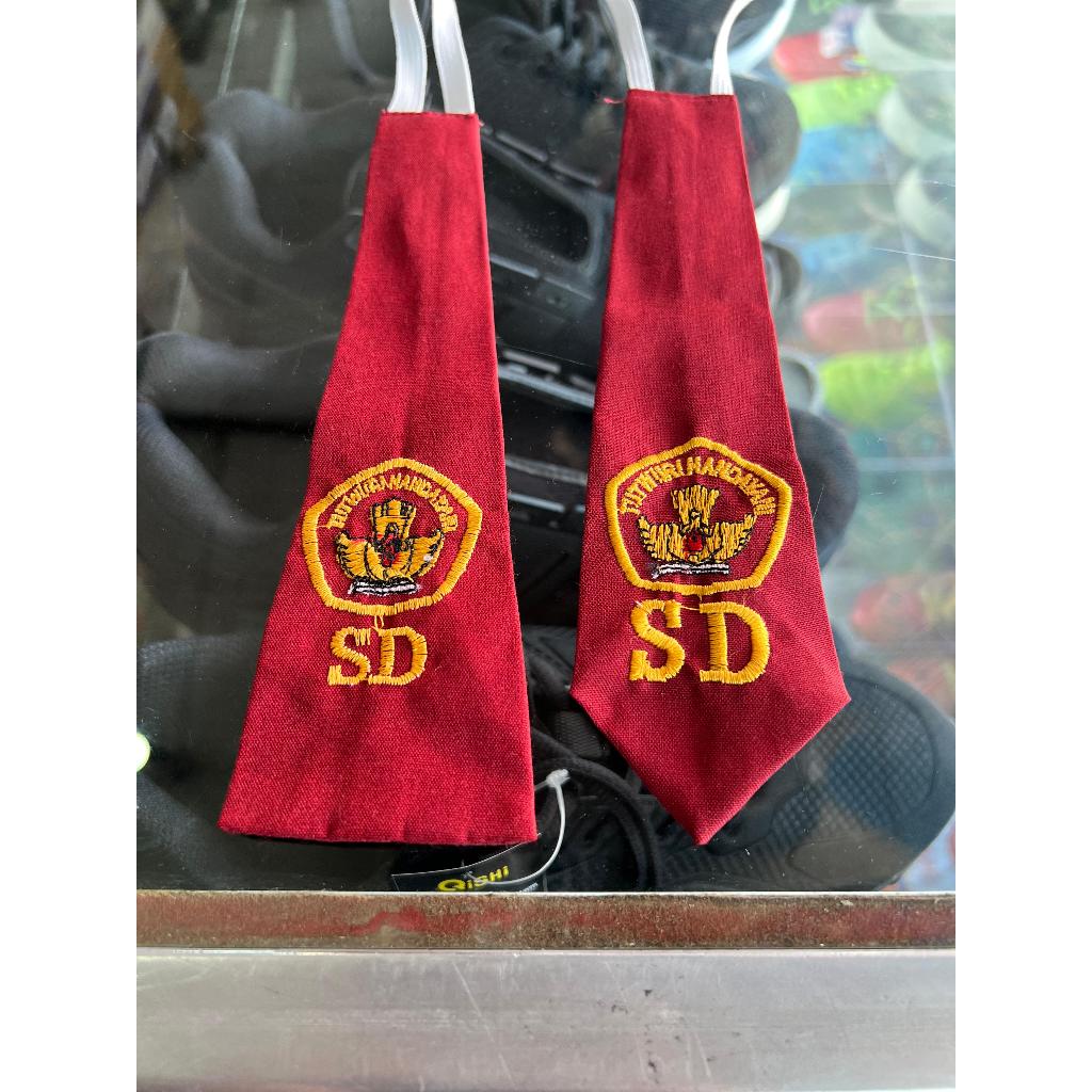 Jual Dasi Sekolah SD Dasi Seragam Sekolah SD Logo Bordir Dasi SD Laki ...