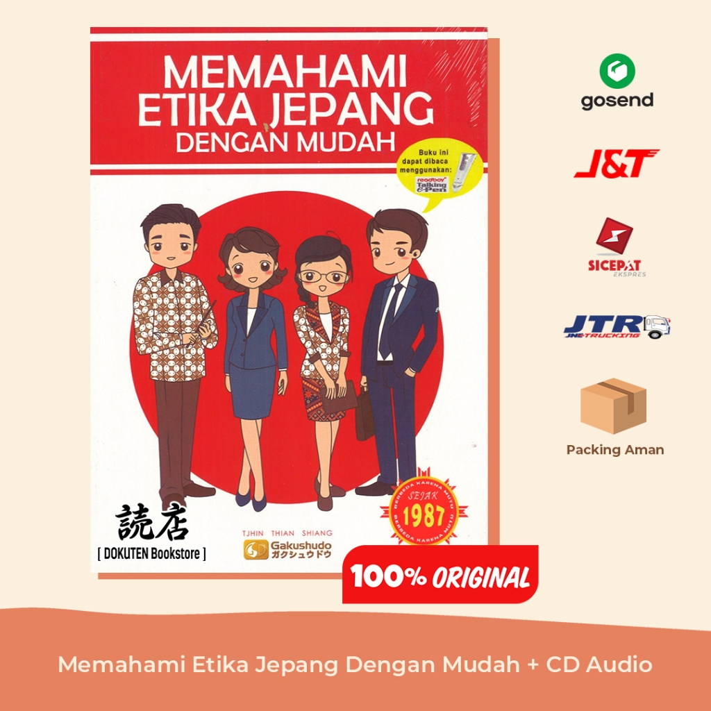 Jual Memahami Etika Jepang Dengan Mudah + CD Metode Gakushudo | Shopee ...
