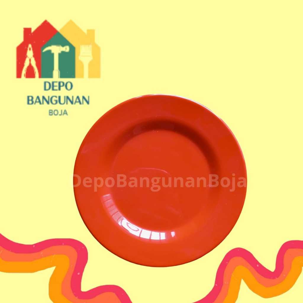 Jual ( PR-1606 ) Piring Melamin / Piring Saji Melamin / Piring Bulat ...