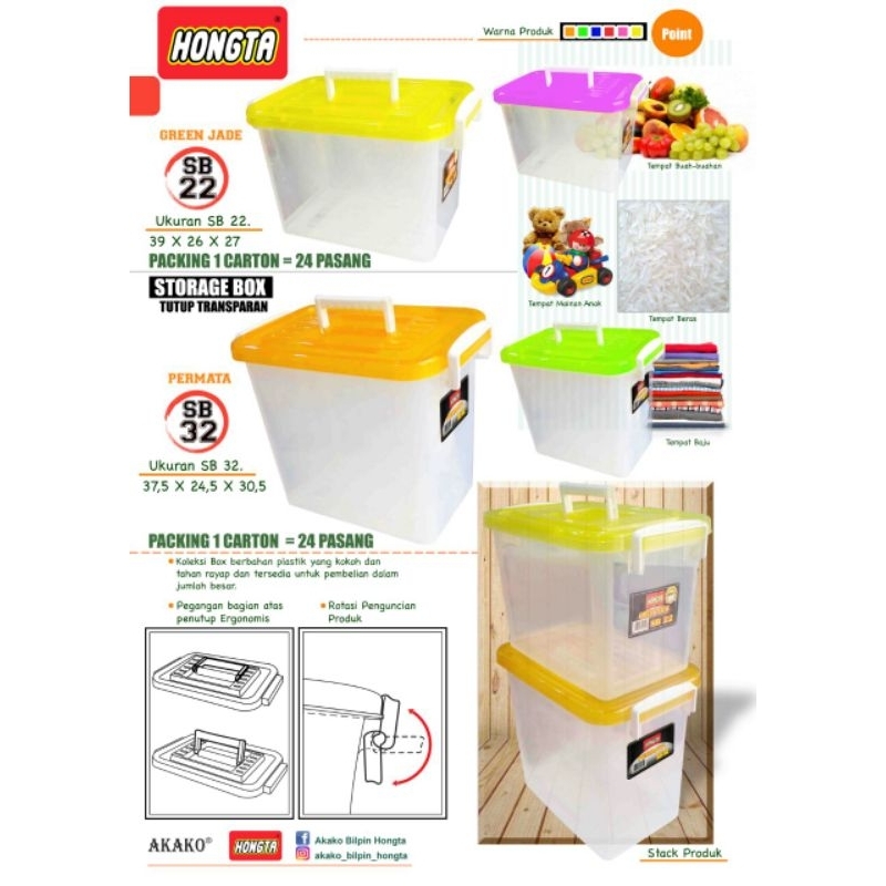 Jual BOX KONTAINER TRANSPARAN | Shopee Indonesia