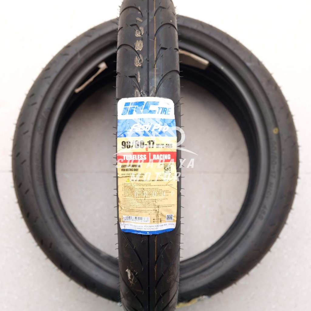 Jual Ban Tubeless IRC 90/80-17 Fasti PRO Soft Compound Racing Balap ...