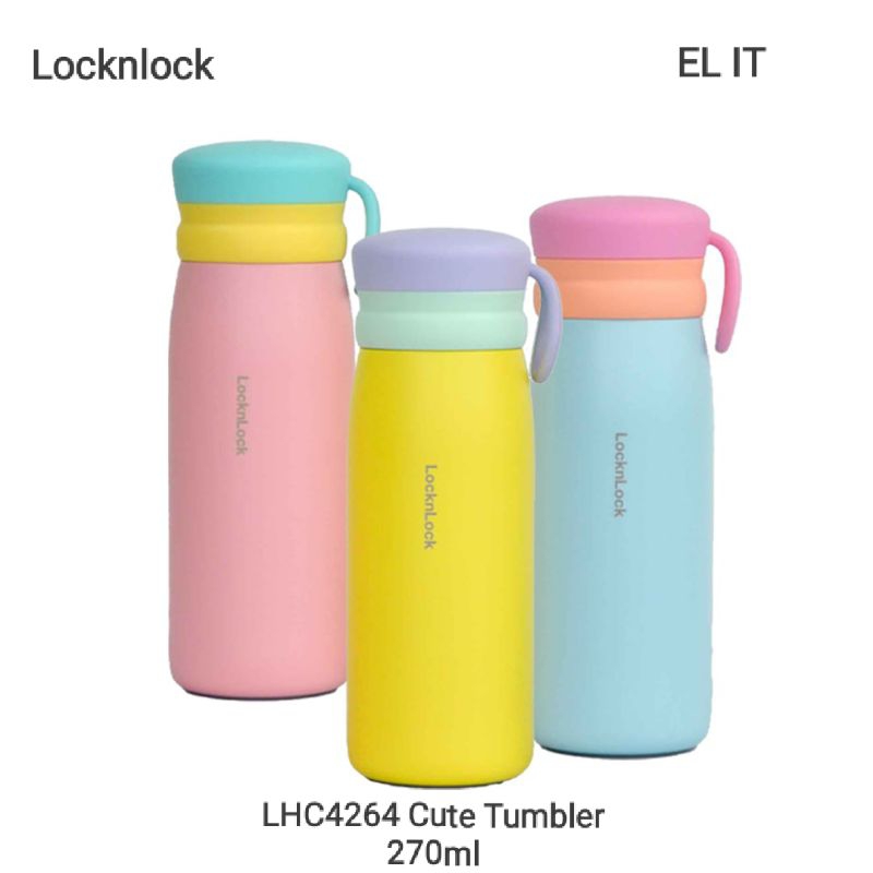 Jual Locknlock Cute Tumbler with Handle Mini Tumblr Stainless 316L ...