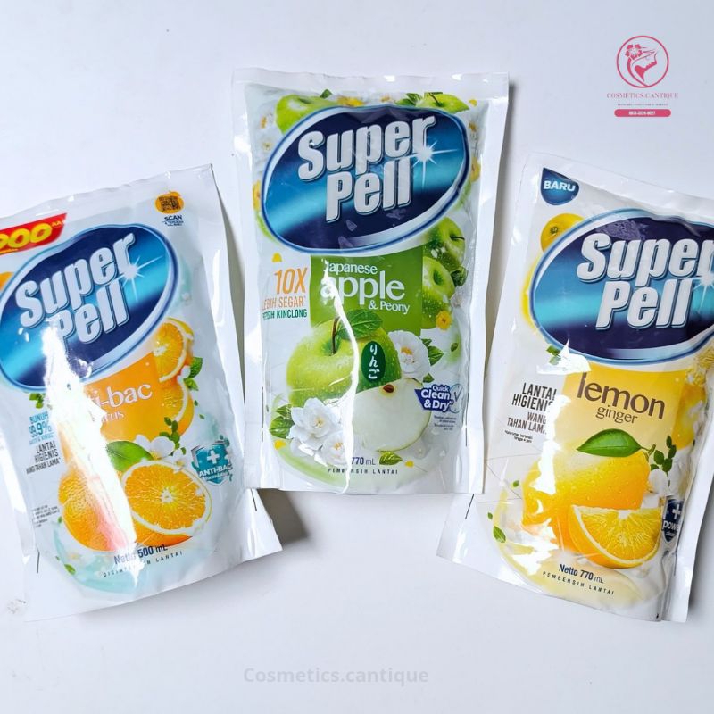 Jual SUPER PELL PEMBERSIH LANTAI 500Ml & 770Ml | Shopee Indonesia