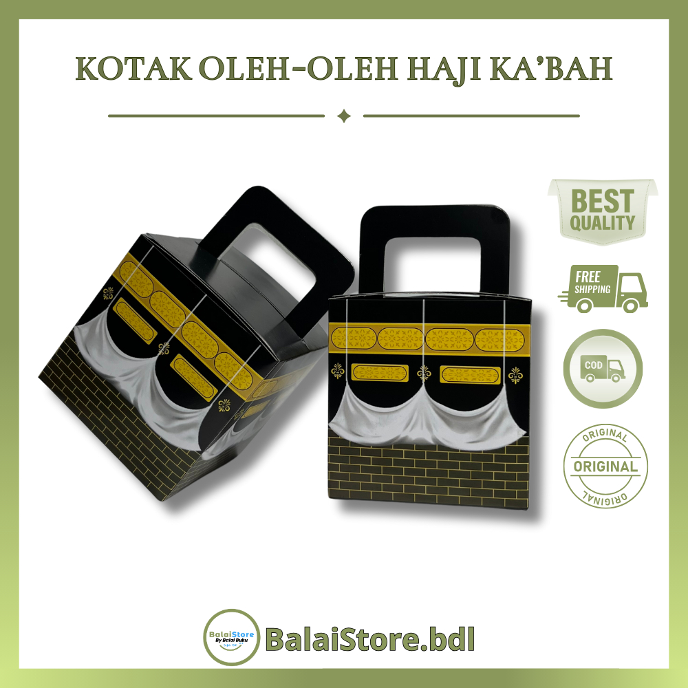 Jual Kotak Dus Box Paket Oleh Oleh Haji Kabah Paper Bag Kardus Umroh ...