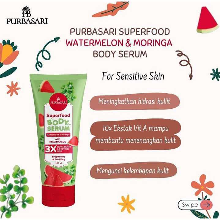 Jual PURBASARI BODY SERUM 180ML | Shopee Indonesia