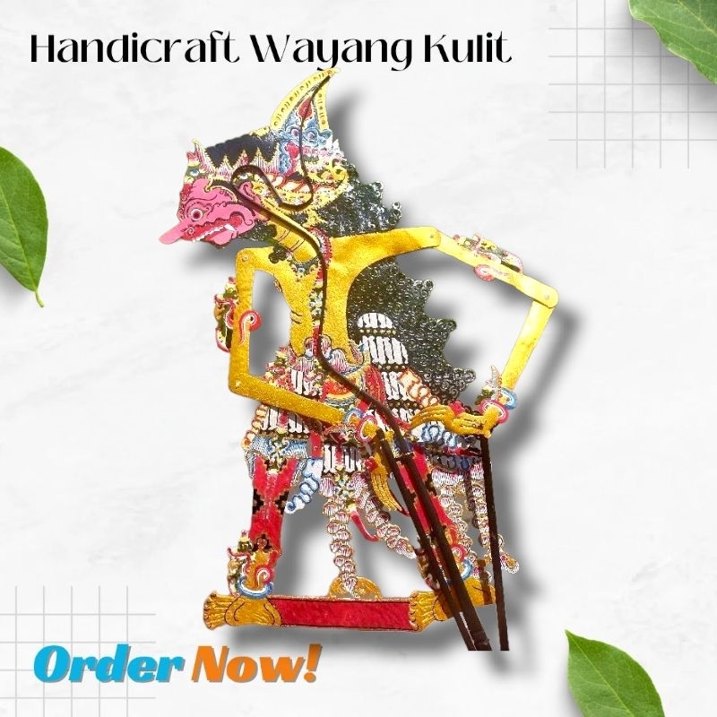 Jual wayang patih sabrang - wayang kulit asli | Shopee Indonesia