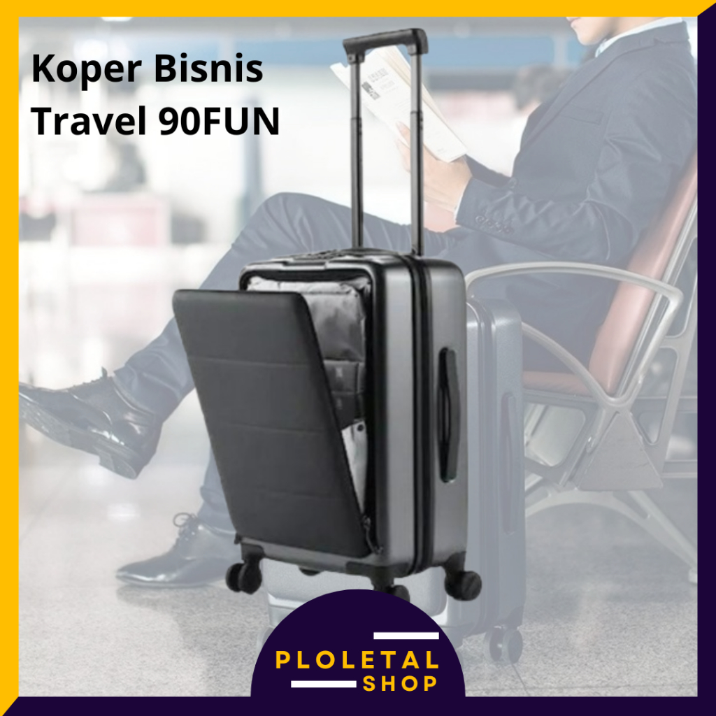 Jual Koper Business 90 Fun 20 inch Luggage Carry on Business with Front ...