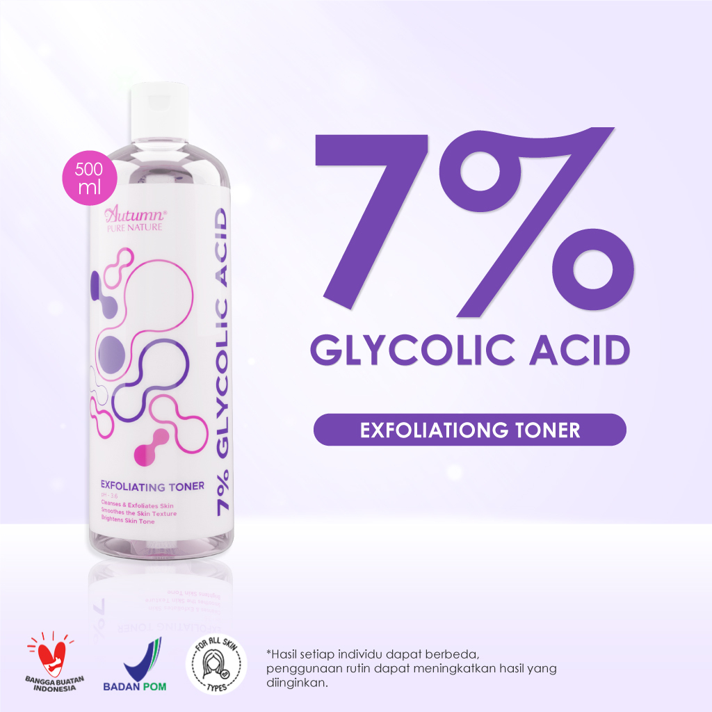 Jual Autumn Glycolic Acid 7% Toning Solution Exfoliating Toner (white ...