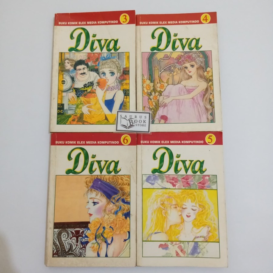 Jual Komik Diva Vol. 3,5,6 (Original Cabutan) | Shopee Indonesia