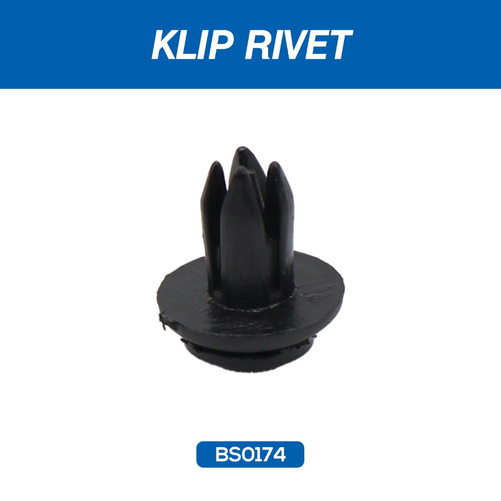 Jual Klip Rivet Kancing Bemper Body Motor Dan Mobil Universal BS0174 ...